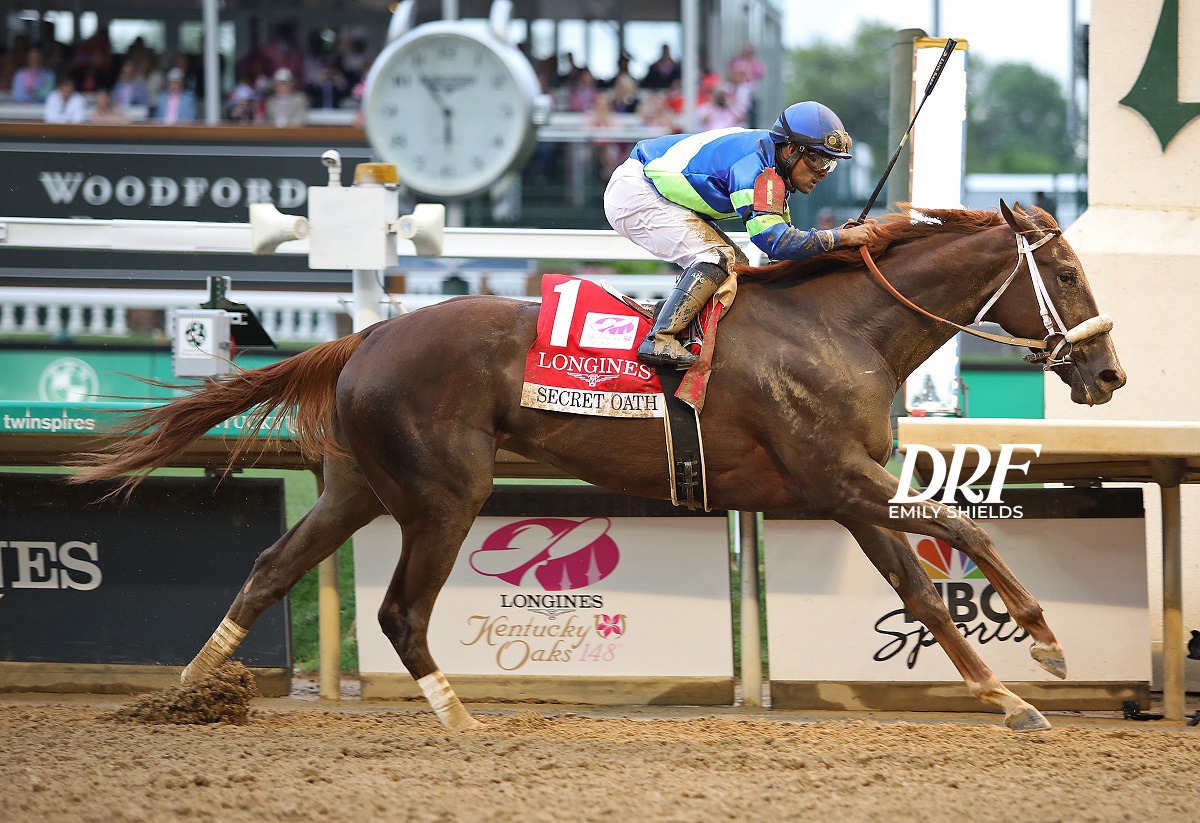 Secret Oath y Luis Sáez se agigantaron en las Kentucky Oaks G1 ...