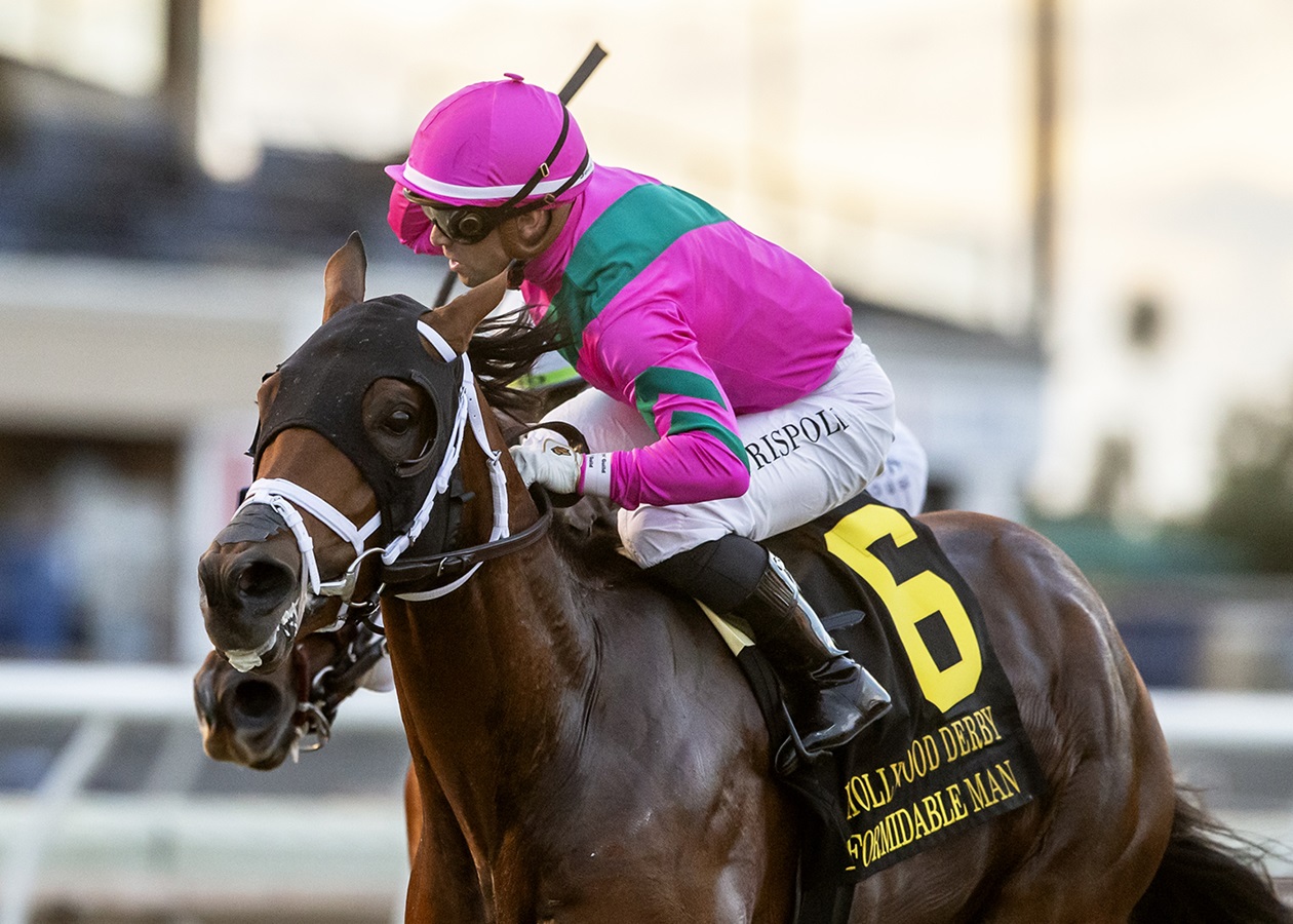 Formidable Man y su impresionante éxito en el Hollywood Derby G1T ...