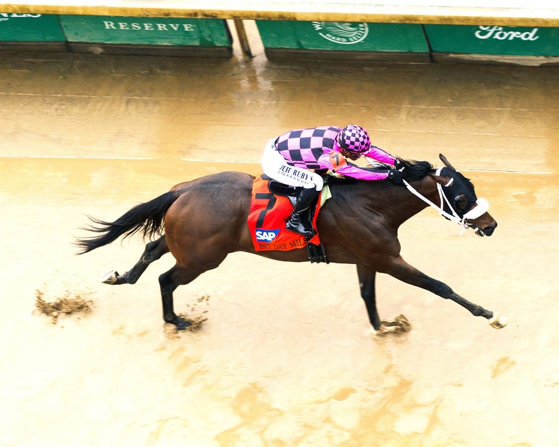 Macho Music, guapo y veloz en la Pat Day Mile G2 - ElPotroRoberto.com